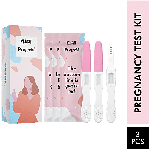 Buy Plush Preg-Oh! Midstream Pregnancy Test Kit For Women - Single Step ...