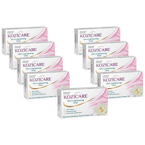 Buy Kozicare Skin Lightening Soap - Kozicare Kojic Acid, Vitamin E ...