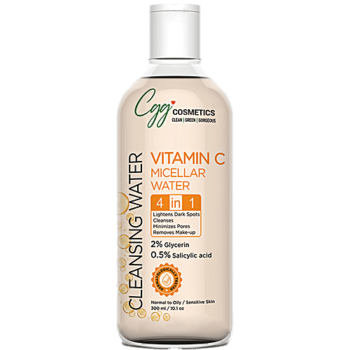 Buy CGG Cosmetics Vitamin C Micellar Cleansing Water 4 In 1 Skin ...