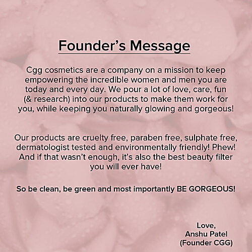 Buy CGG Cosmetics Rose Water Micellar Cleansing Water 4 In 1 Skin ...