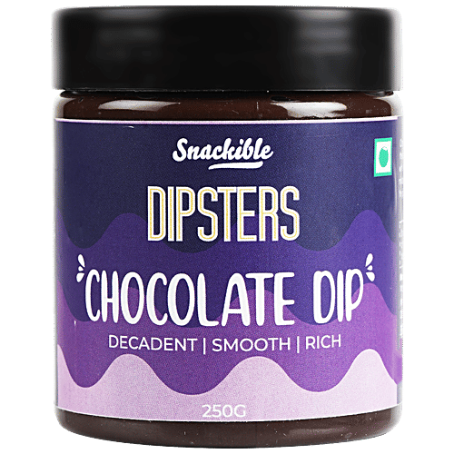 Buy Snackible Dipsters Chocolate Dip - Smooth, Rich, Sweet Online at ...