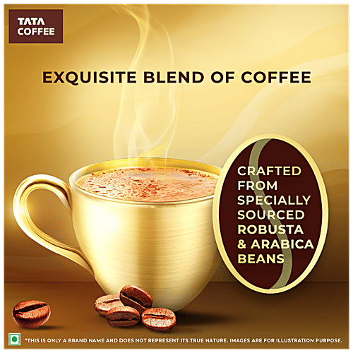 Buy Tata Coffee Gold - 100% Pure Coffee, Original , Robusta & Arabica Beans Blend Online at Best ...