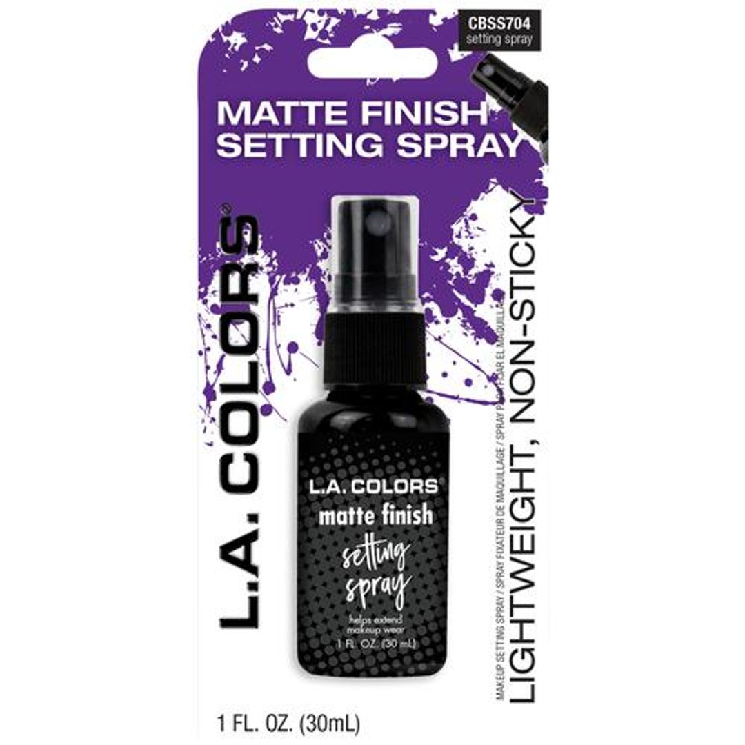 Buy L.A.Colors Matte Finish Setting Spray - Sets & Extends Makeup Wear ...