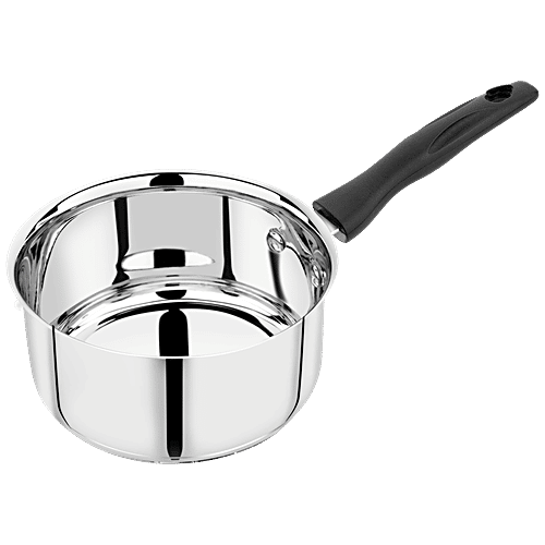 Buy Wellberg Stainless Steel Saucepan - With Bakelite Handle, Induction ...