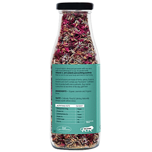Buy Ausum Tea Organic Lavender & Rose - Loose Leaf, Herbal Infusion ...