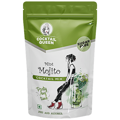 Buy COCKTAIL QUEEN Cocktail/Mocktail Mix - Mint Mojito Online at Best ...