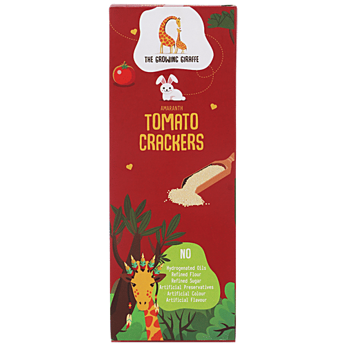 Buy The Growing Giraffe Amaranth Tomato Crackers - Packed With ...