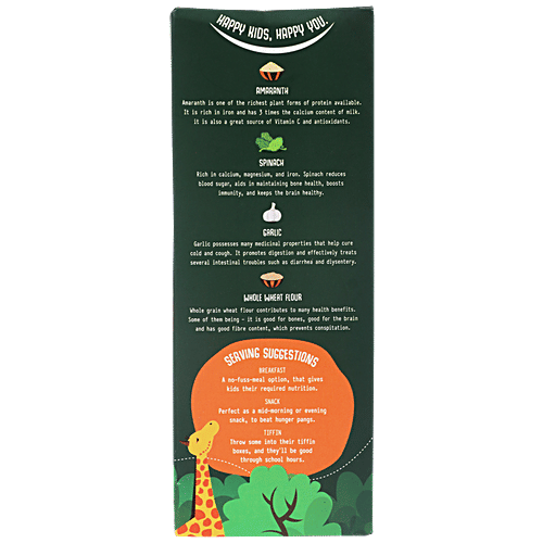 Buy The Growing Giraffe Amarath Spinach Crackers - Packed With ...