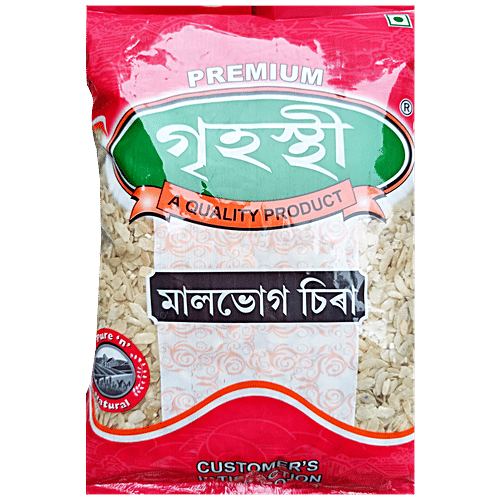 Buy Gryhosthy Malbhog Chira - High Quality, Wholesome, Creamy White ...