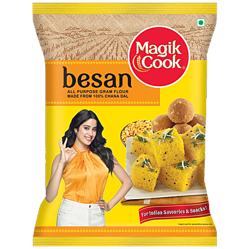 Buy Magik Cook Besan - High Quality, Rich In Nutrition Online at Best ...