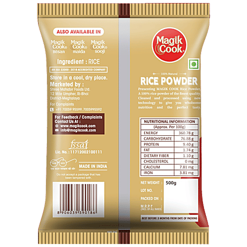 Buy Magik Cook Rice Powder - Gluten-Free, Rich In Nutrition Online at ...