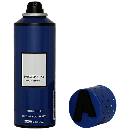 Buy Armaf Magnum - Pour Homme, Midnight, Perfume Body Spray, Long ...