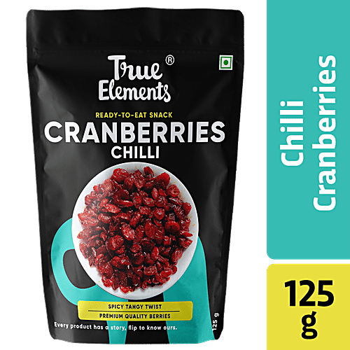 Buy True Elements Chilli Cranberries - Spicy, Tangy Flavour, Rich In ...