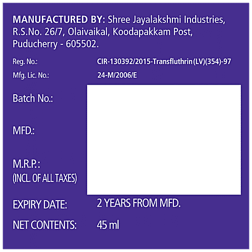 Buy DND Flash Mosquito Repellent Refill - Fits All Machines, Prevents ...