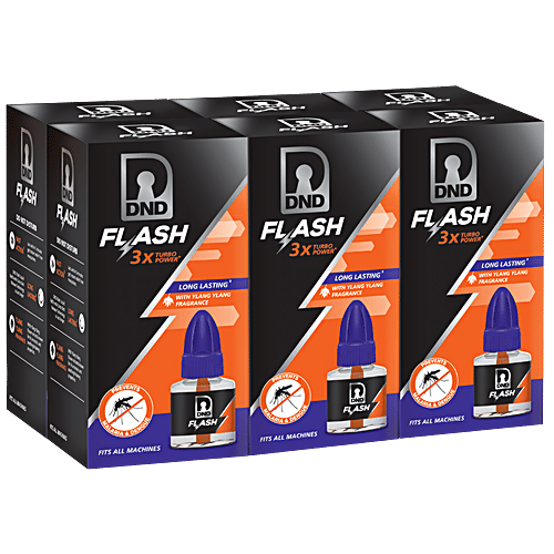 Buy DND Ayurvedic Flash Mosquito Repellent Refill - Fits All Machines ...