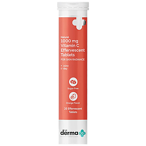 Buy The Derma Co 1000 Mg Vitamin C Effervescent Tablets - For Skin ...