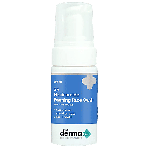 Buy The Derma Co 3% AHA-BHA Foaming Face Wash - Oil-Free, Controls Acne ...