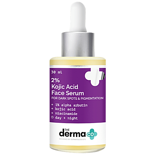 Buy The Derma Co 2% Kojic Acid Face Serum - With Alpha Arbutin & Niacinamide, For Dark Spots ...