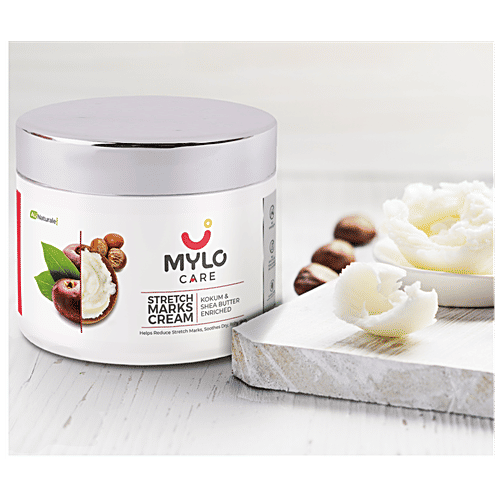 Buy Mylo Care Stretch Marks Cream With Shea Butter, Saffron, Kokum ...