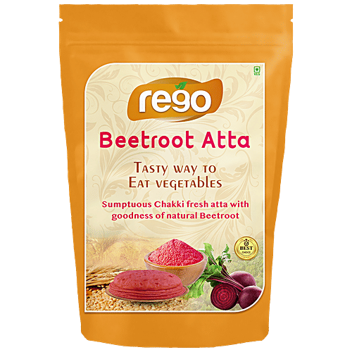 Buy Rego Beetroot Atta - Rich In Nutrients, Vitamin Online at Best ...