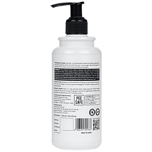 Buy Furr By Pee Safe Banana & Honey Nourishing Shampoo With Keratin ...