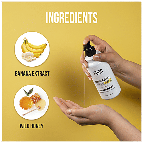 Buy Furr By Pee Safe Banana & Honey Nourishing Shampoo With Keratin ...