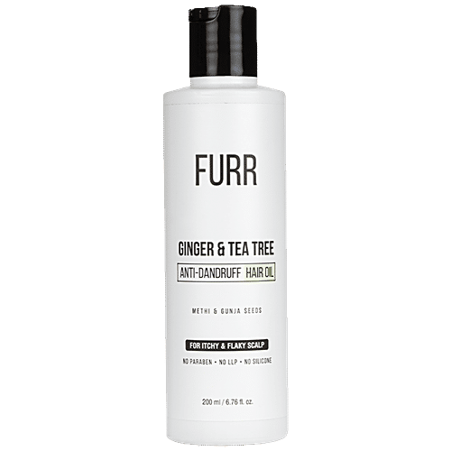 Buy Furr By Pee Safe Ginger & Tea Tree Anti Dandruff Hair Oil - Methi ...