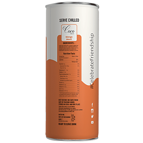 Buy COCO HIGH Mango Masti Milk Flavoured Drink - Rich In Calcium ...