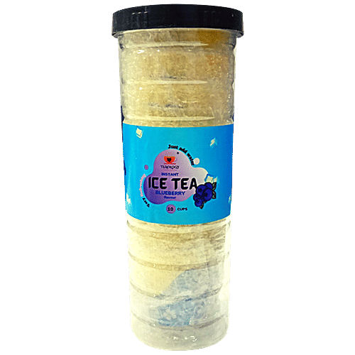 Buy TEAOLOGY Instant Ice Tea-In-Cup - Blueberry, Amazing Taste ...