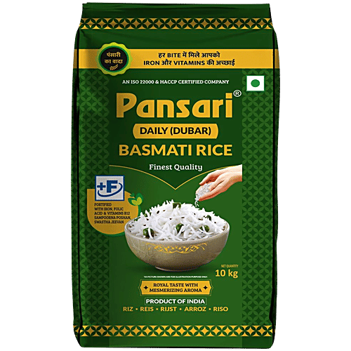 Buy PANSARI Daily/Durbar Broken Basmati Rice - Mesmerizing Aroma ...