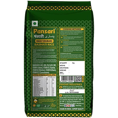 Buy PANSARI Daily/Durbar Broken Basmati Rice - Mesmerizing Aroma ...
