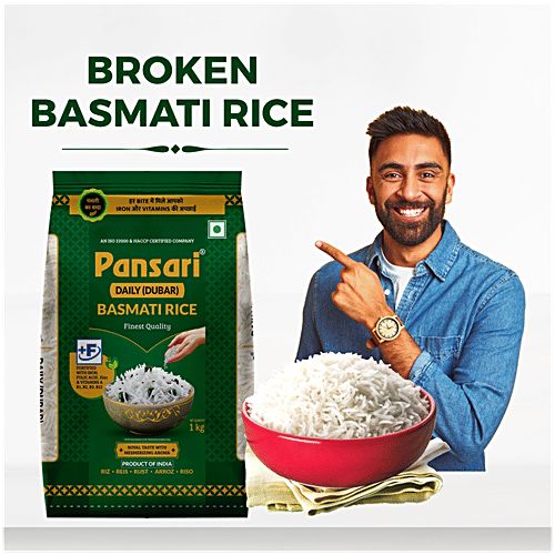 Buy PANSARI Daily/Durbar Broken Basmati Rice - Mesmerizing Aroma ...