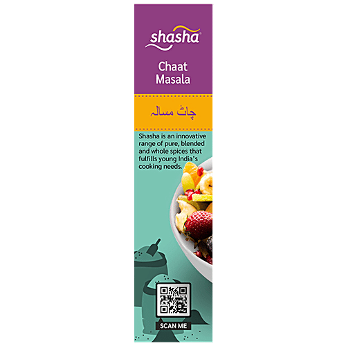 Buy SHASHA Chaat Masala - Premium Quality, Tangy, Flavourful Sprinkler ...