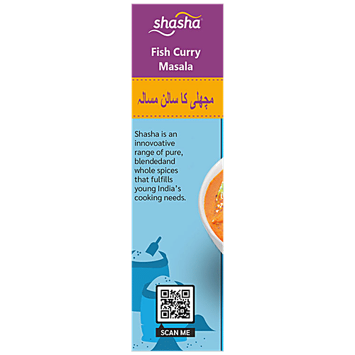 Buy SHASHA Fish Curry Masala - Premium Quality, Aromatic Spice Blend ...