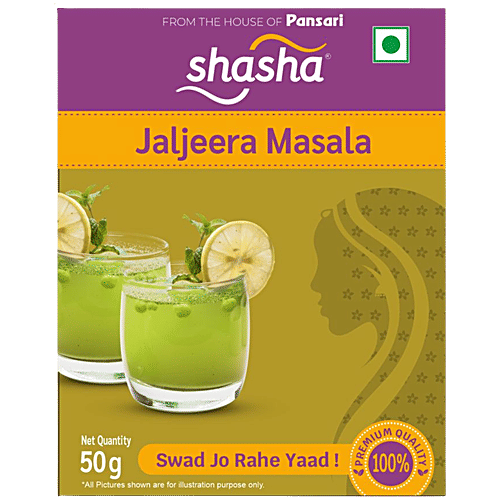 Buy SHASHA Jal Jeera Powder - Premium Quality, Traditional Summer Drink ...