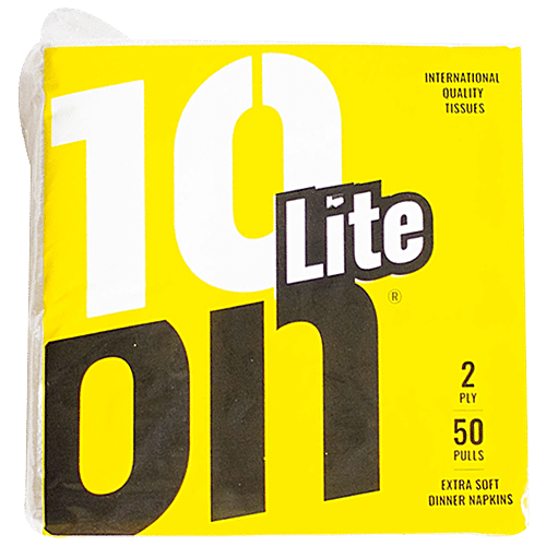 Buy 10on Tissues Dinner Paper Napkins - 2 Ply Online at Best Price of ...