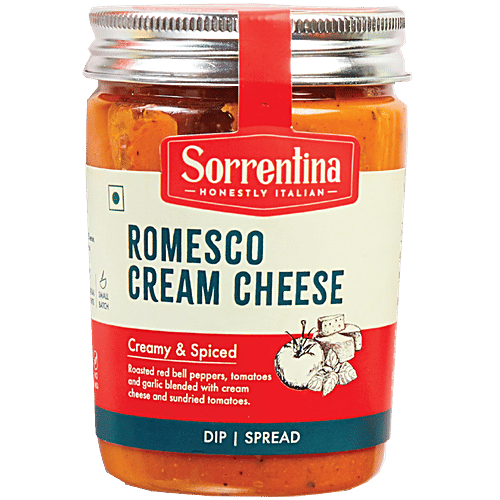Buy Sorrentina Romesco Cream Cheese - Creamy & Spiced, Dip & Spread ...