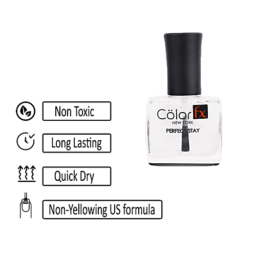 Buy Color Fx Top Coat Nail Enamel - Long-lasting Shine, Perfect Finish ...
