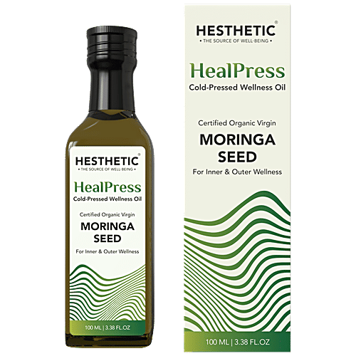 Buy HESTHETIC Hesthetic HealPress - Cold Pressed, Moringa Seed Oil, For ...
