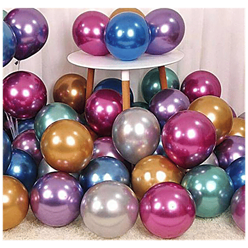 Buy CherishX Chrome Balloons - For Party Decorations, Engagements, Baby ...