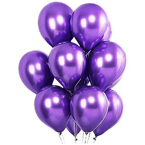 Buy CherishX Chrome Balloons - For Birthday Party Decorations ...