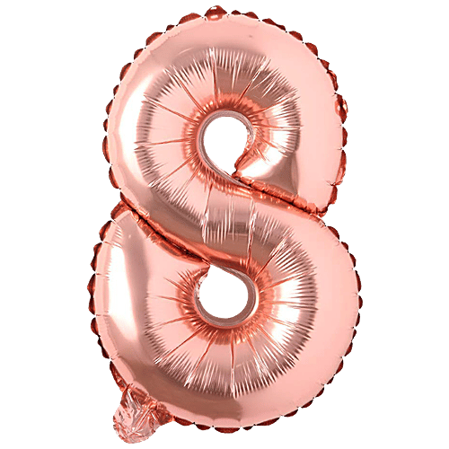 Buy CherishX 8 Digit/Number Foil Balloon - For Birthday & Anniversary ...