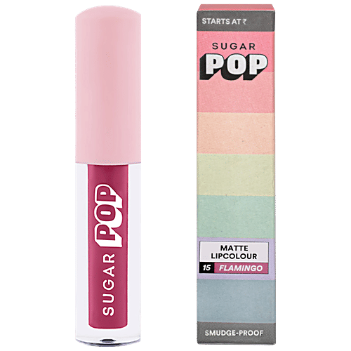 Buy SUGAR POP Matte Lipcolour - Long Lasting, Highly Pigmented, Smudge ...