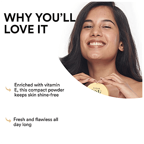 Buy SUGAR POP Longwear Compact Powder - Enriched With Vitamin E, Ultra ...