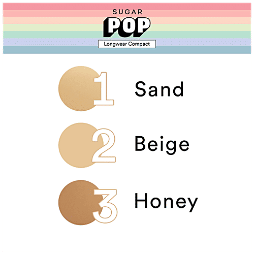 Buy SUGAR POP Longwear Compact Powder - Enriched With Vitamin E, Ultra ...