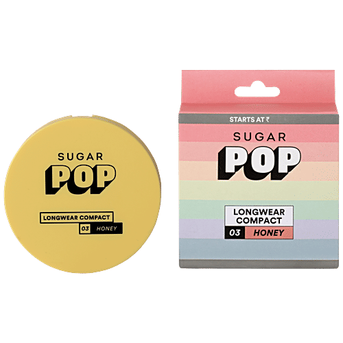 Buy SUGAR POP Longwear Compact Powder - Enriched With Vitamin E, Ultra ...