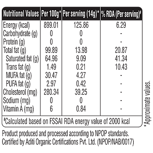 Buy Fresho Organic A2 Desi Cow Ghee/Tuppa - 100% Pure & Natural ...