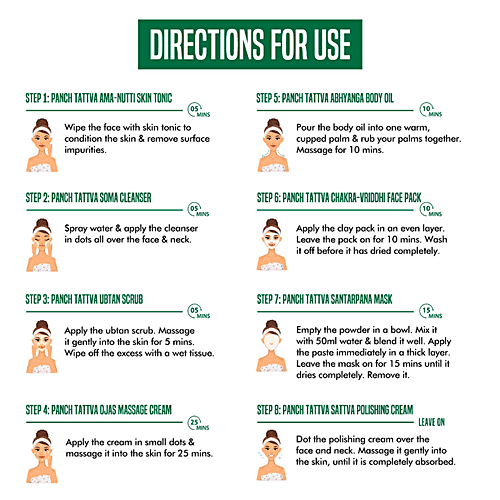 Buy Natures Essence Panch Tattva Signature Facial Kit - Beautiful Skin The Ayurvedic Way, Cleans ...