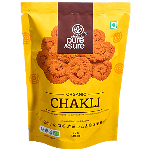 Buy Phalada Pure & Sure Organic Mini Chakli - Cholesterol-Free Online ...