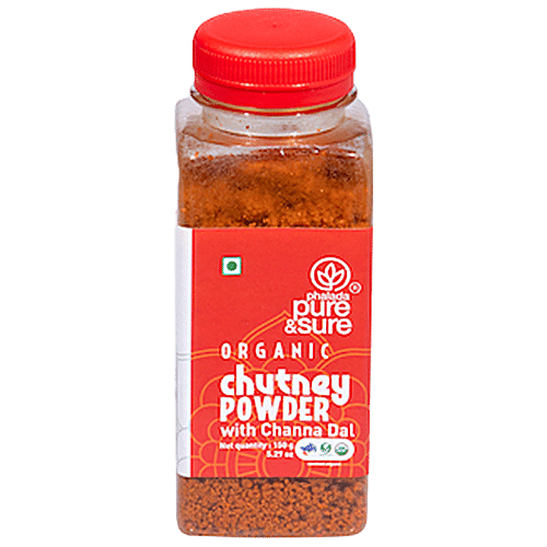 Buy Phalada Pure & Sure Organic Chutney Powder With Channa Dal - Spicy ...